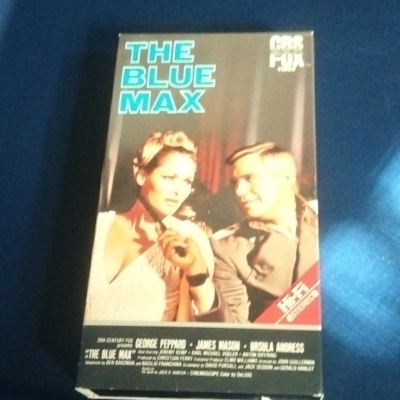Other | The Blue Max Vhs | Poshmark